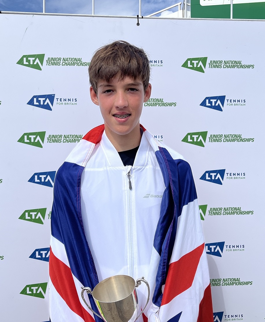 Young Tennis Talent, Liam Channon, is National Champion - Sutton Tennis ...